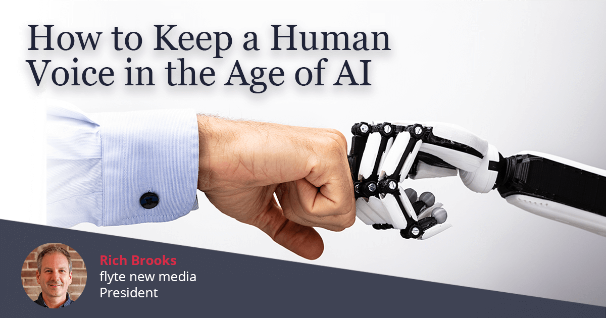 How to Use AI for Content Creation While Keeping a Human Voice