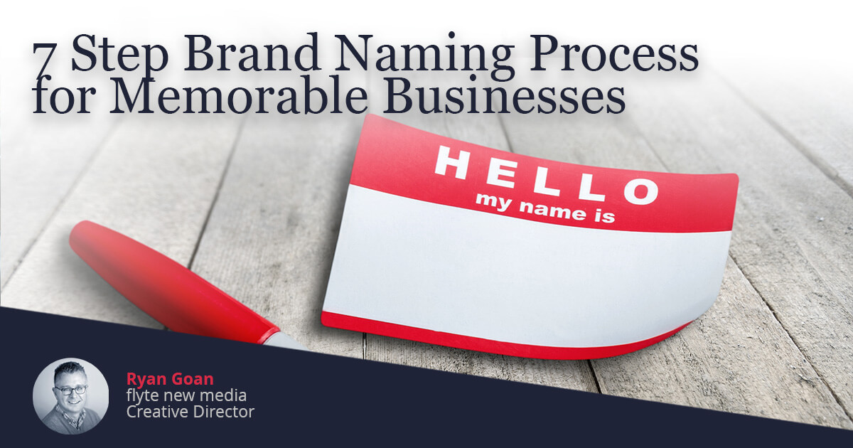 7 Step Brand Naming Process for Memorable Businesses